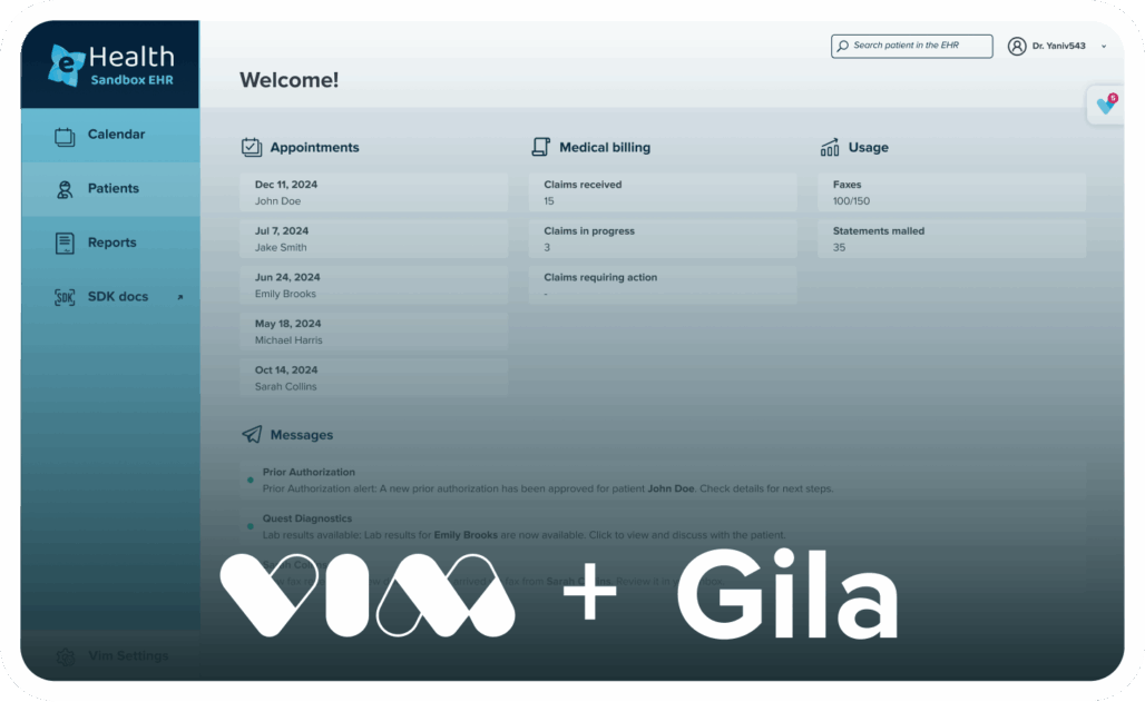 Gila Improves Patient Experience and Unlocks Time Savings - Vim