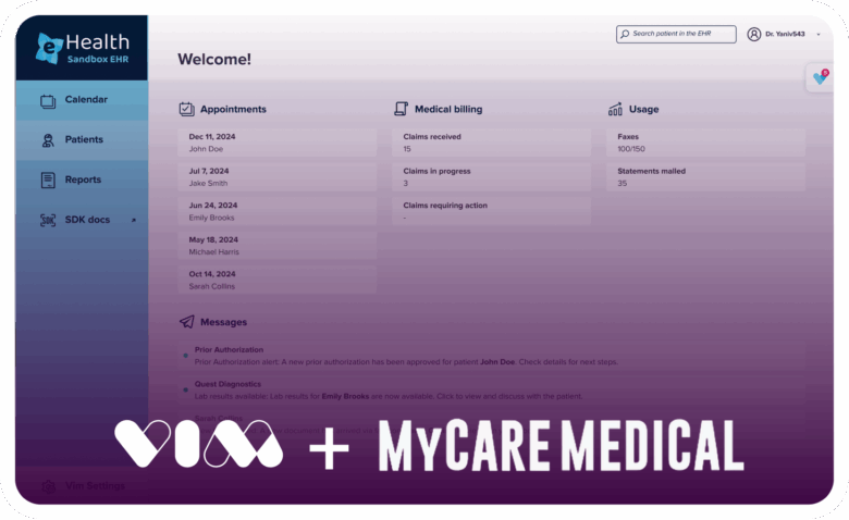 MyCare Medical improves performance with Vim - Case Study
